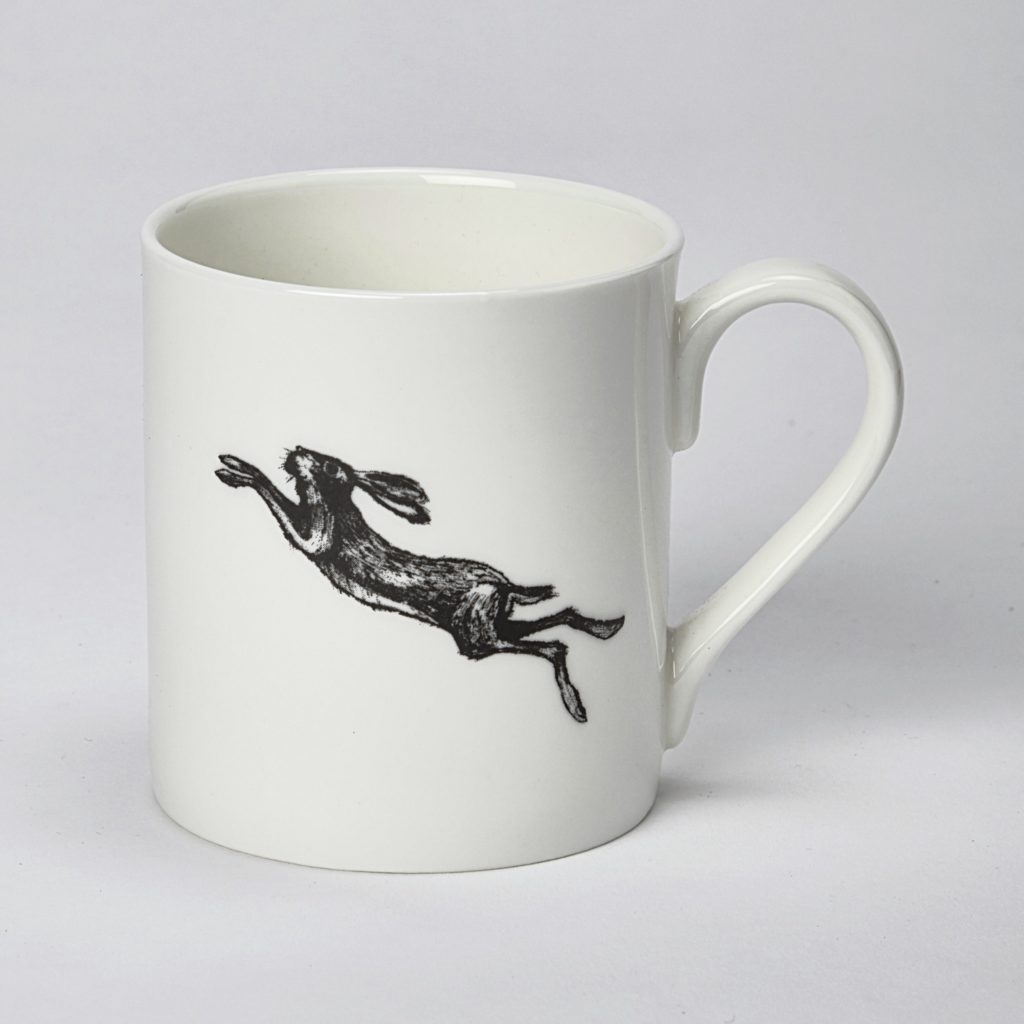 Large Hare Mug by Cheeky Jack - Bee Eater Gifts